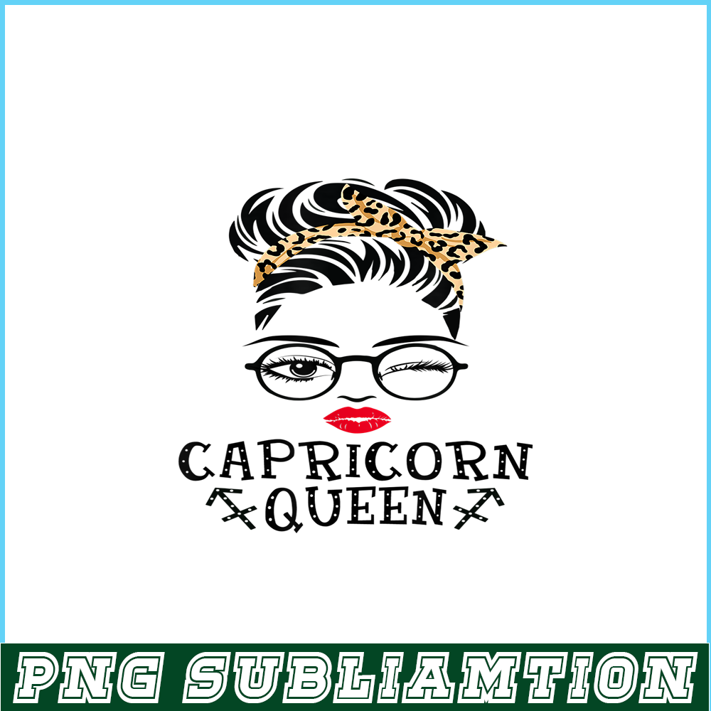 Capricorn Queen PNG Woman Face Wink Eyes PNG Lady Face PNG | Inspire Uplift
