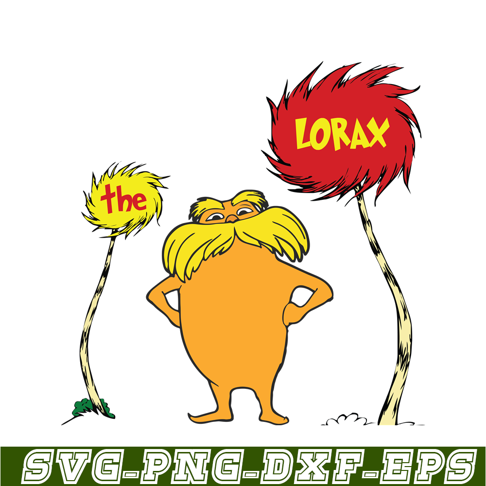 The Yellow Lorax SVG, Dr Seuss SVG, Dr Seuss Quotes SVG DS10 | Inspire ...
