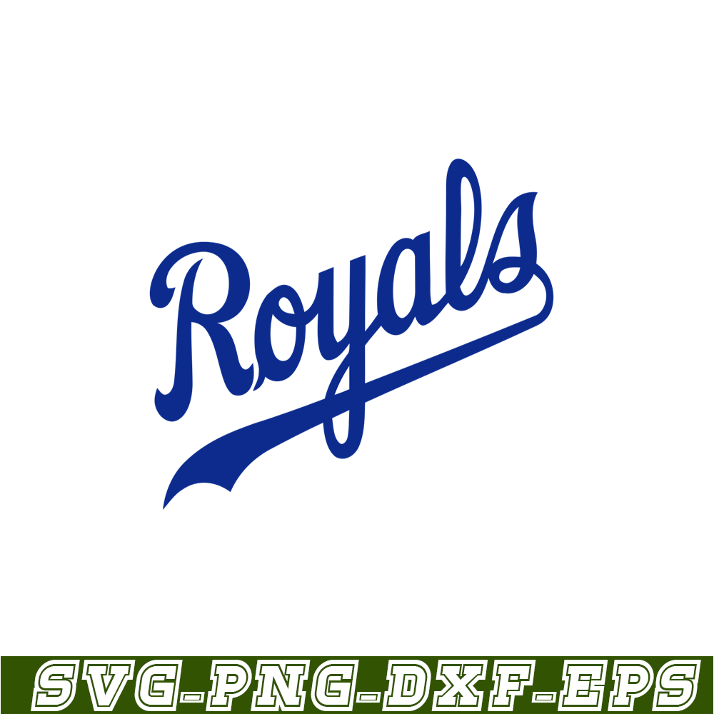 Royals Text SVG, Major League Baseball SVG, MLB Lovers SVG M | Inspire ...