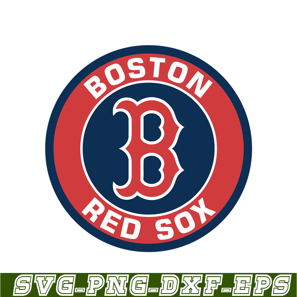 Boston Red Sox The Red Logo SVG PNG DXF EPS AI, Major League | Inspire ...