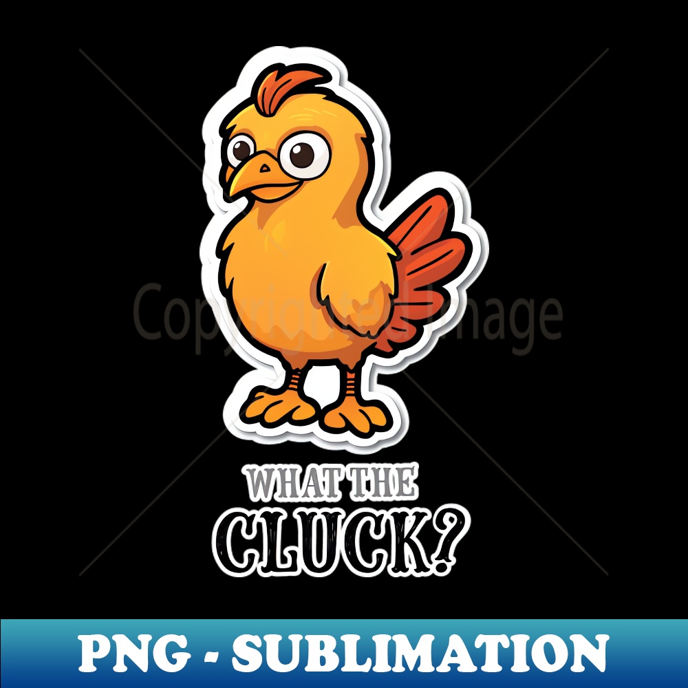 What the Cluck - PNG Transparent Digital Download File for S - Inspire ...