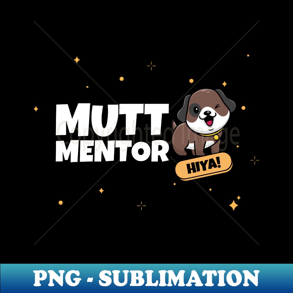 Majestic Mutt Mentor - PNG Transparent Digital Download File | Inspire ...