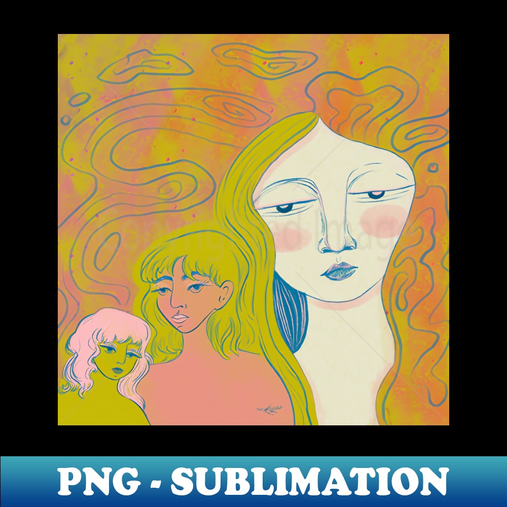 Muses Surrounded by a Haze of Spirits - Sublimation-Ready PN | Inspire ...