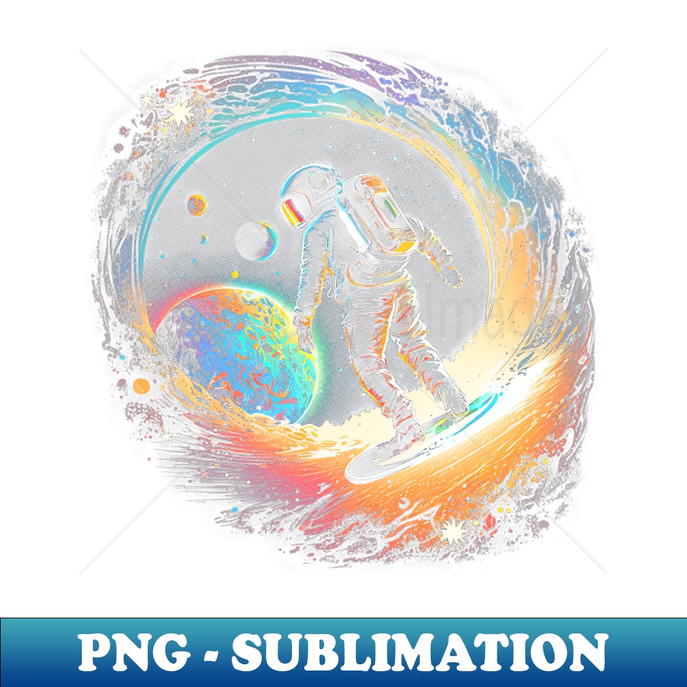 Space Surfer - PNG Transparent Digital Download File for Sub | Inspire ...