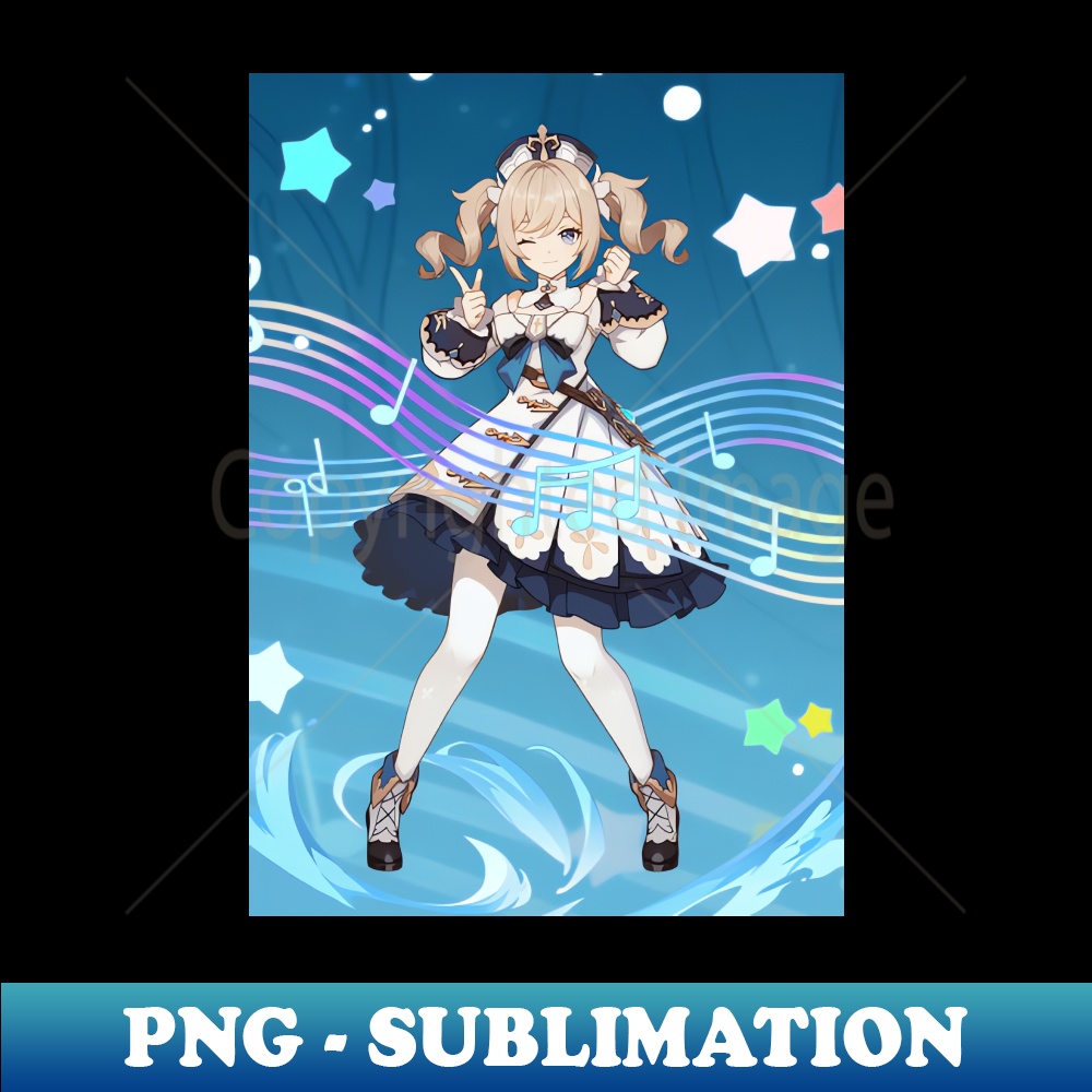 Barbara Genshin Impact - PNG Transparent Digital Download Fi | Inspire ...