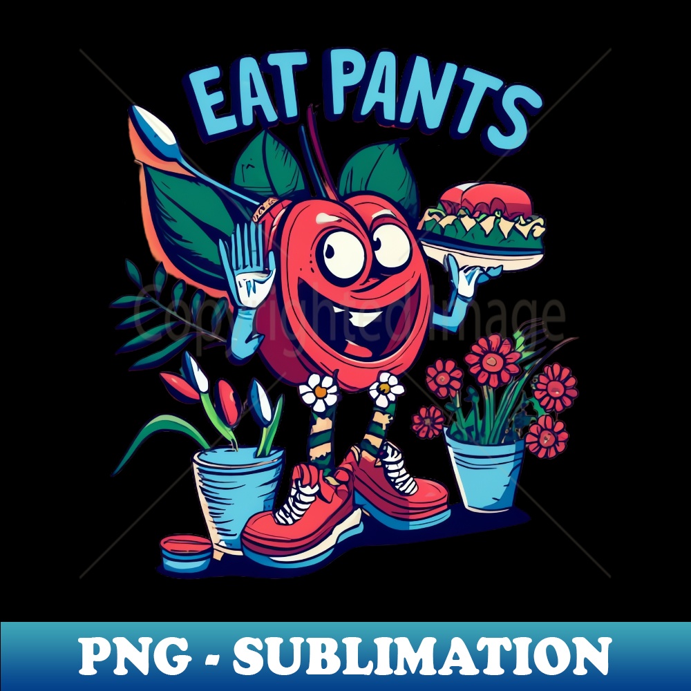Eat Pants - Instant PNG Sublimation Download - Transform You | Inspire ...