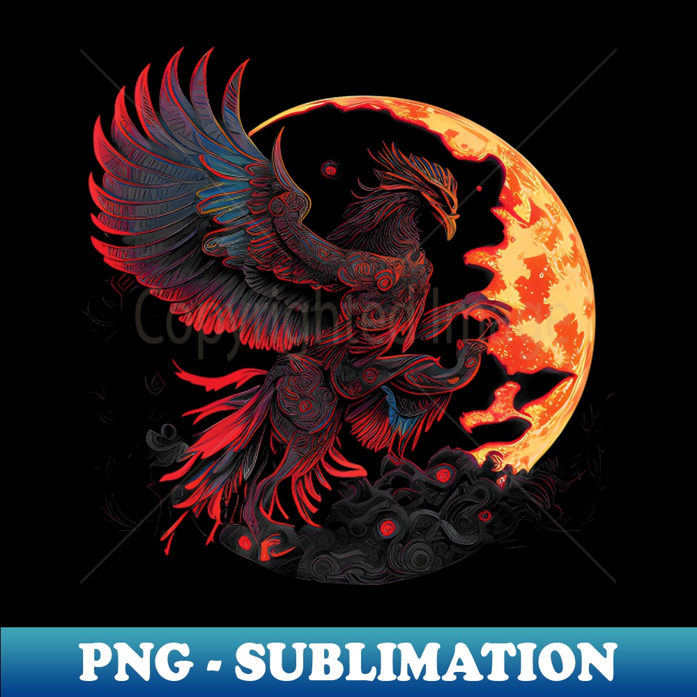 phoenix in fire - PNG Transparent Sublimation Design - Unlea | Inspire ...