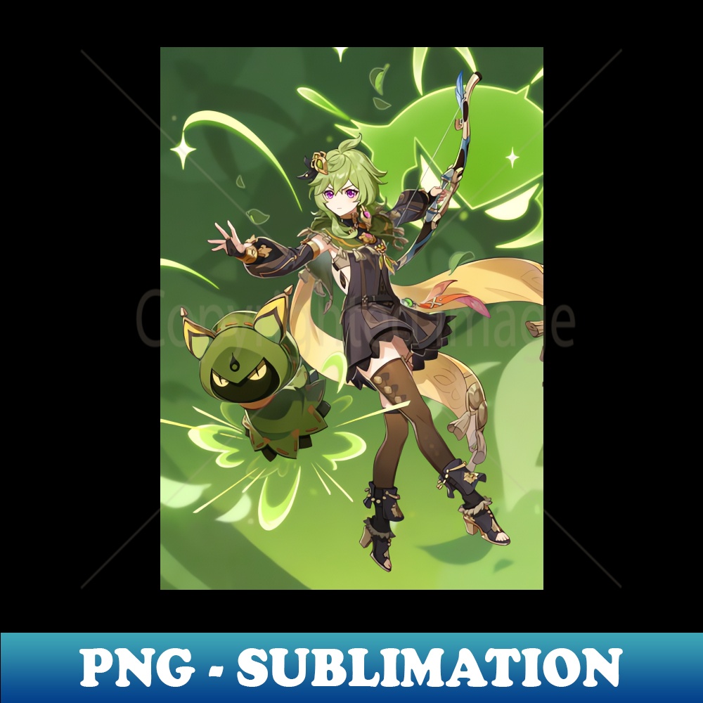 Collei Genshin Impact - PNG Transparent Digital Download Fil | Inspire ...
