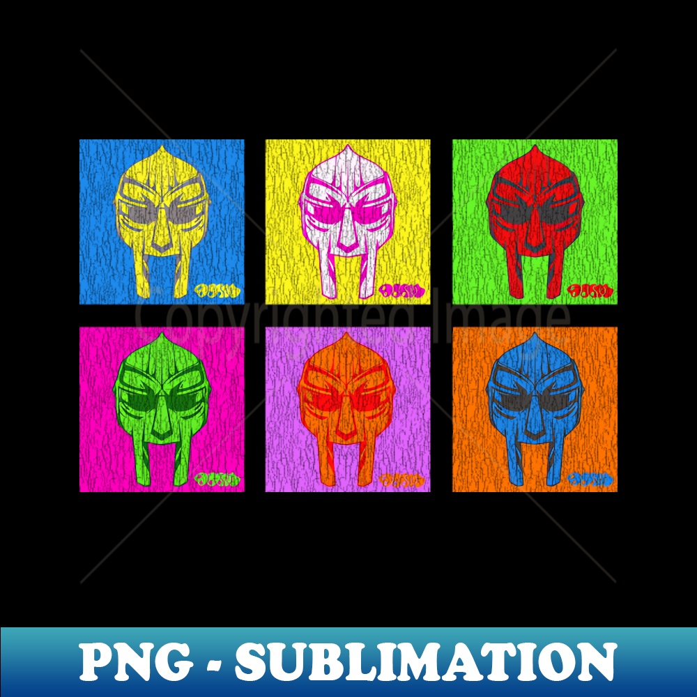 MF Doom Pop Art Style Vintage v1 - Aesthetic Sublimation Dig | Inspire ...