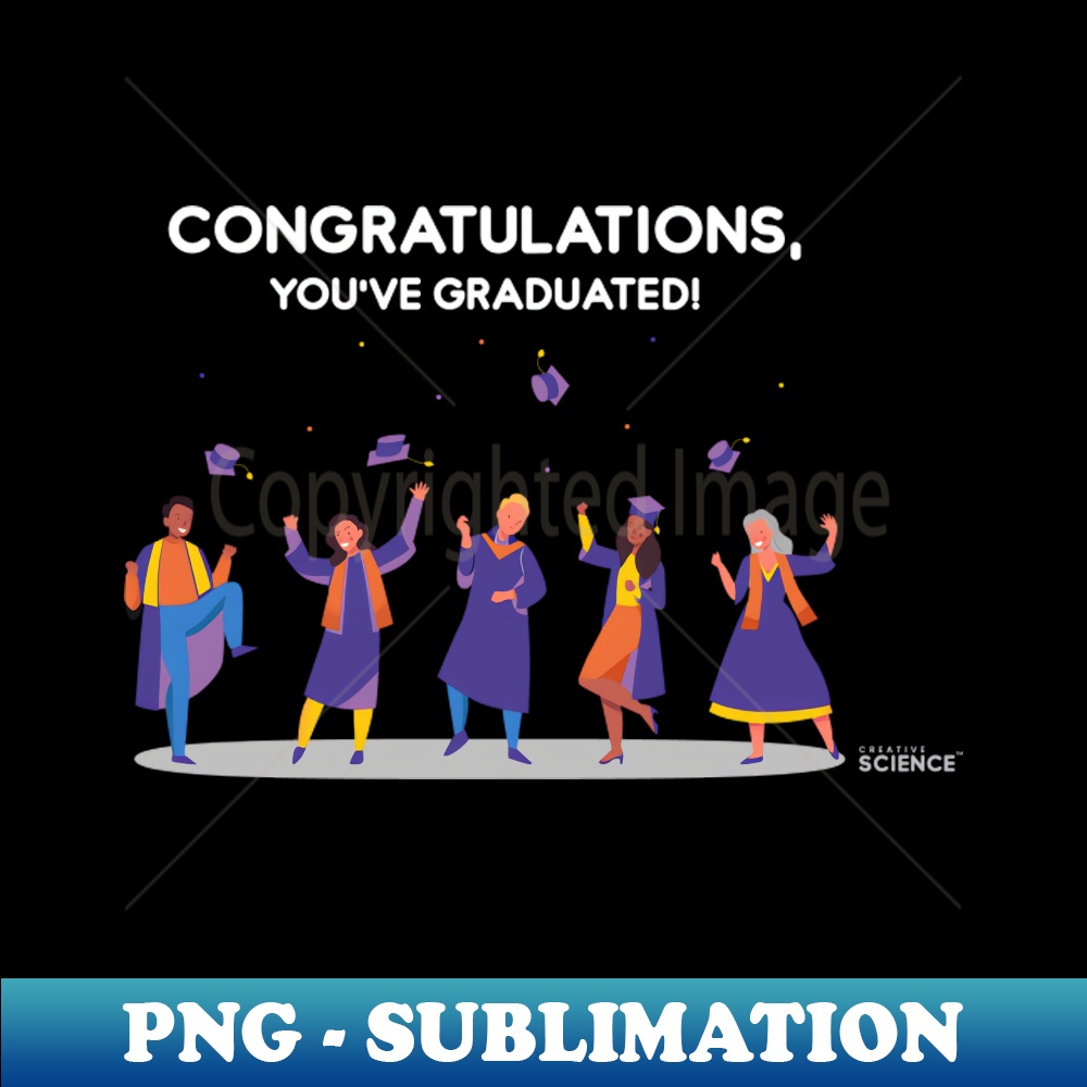 Graduation Congratulations Youve Graduated White Writing - P | Inspire ...