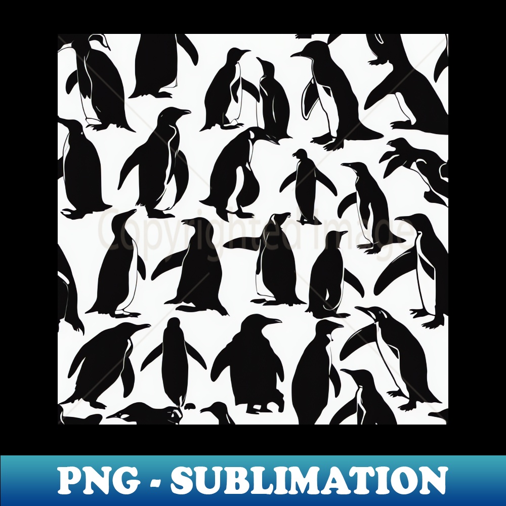 Penguins Shadow Silhouette Anime Style Collection No 71 - Su | Inspire ...