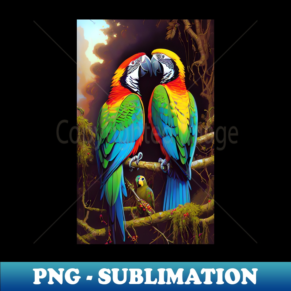 love parrots ara - Professional Sublimation Digital Download | Inspire ...