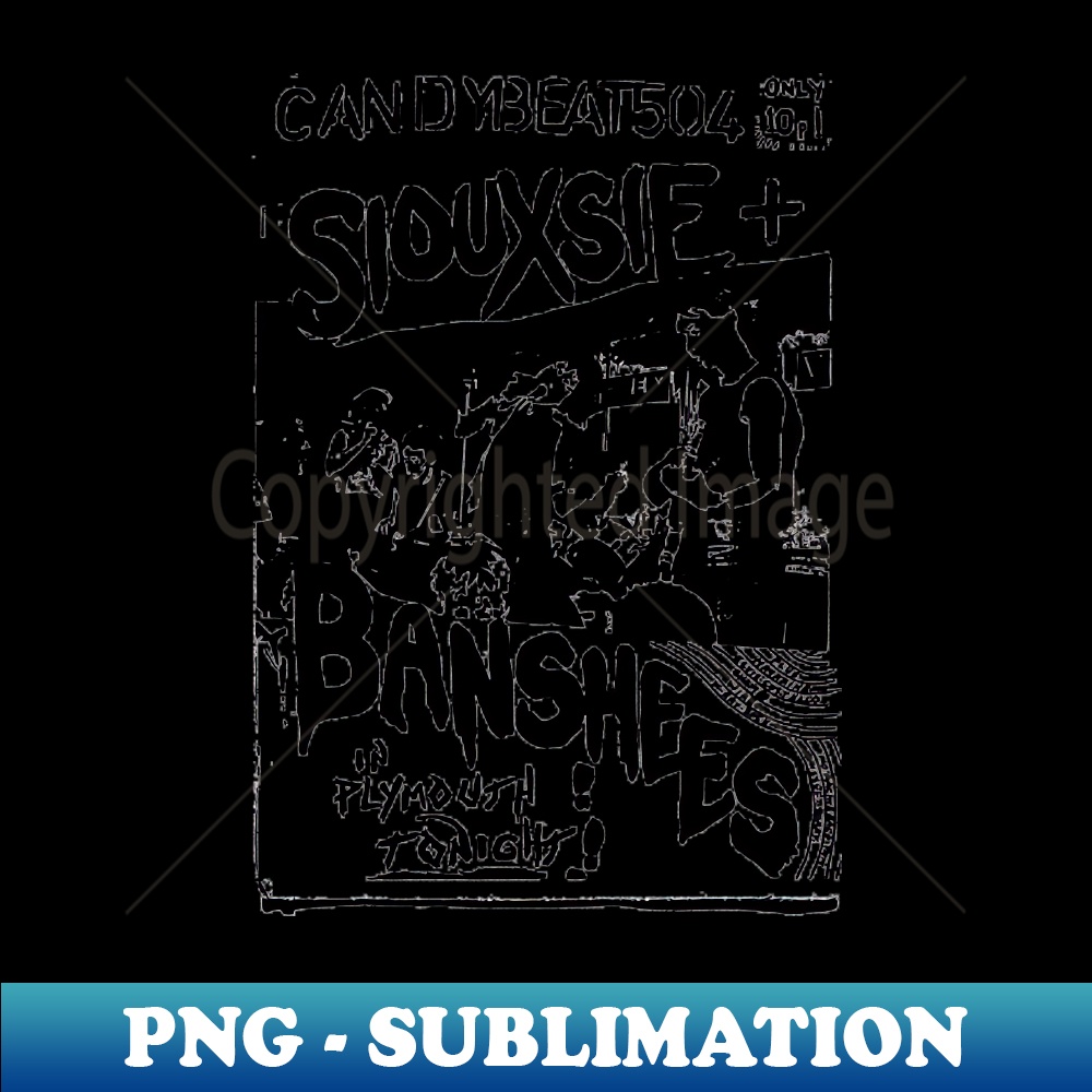 Siouxie and the Banshees New Wave Flyer - Elegant Sublimatio | Inspire ...