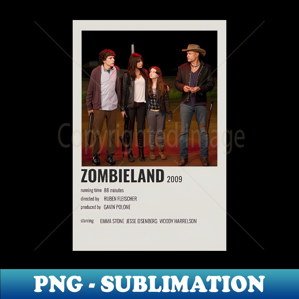 Zombie Poster - Instant PNG Sublimation Download - Bring You | Inspire ...