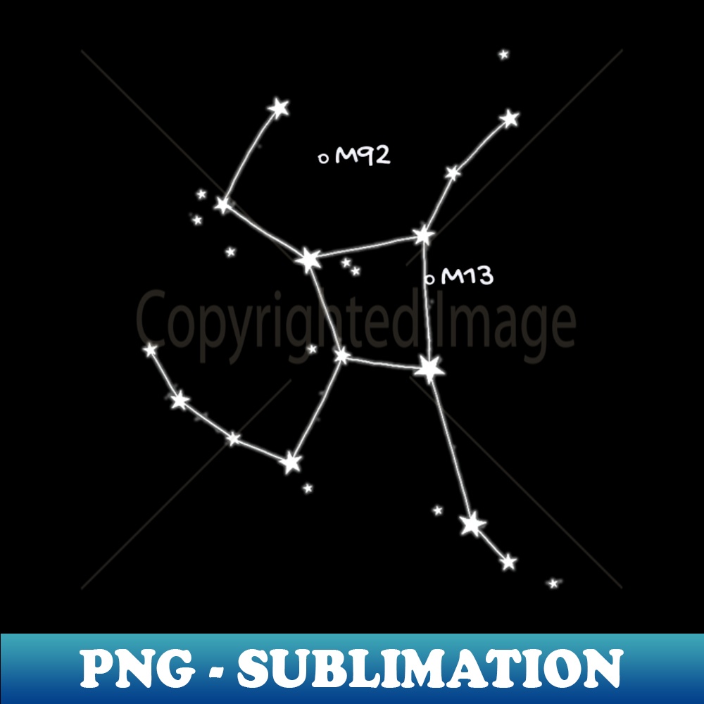 Hercules Space Constellation - PNG Sublimation Digital Downl | Inspire ...