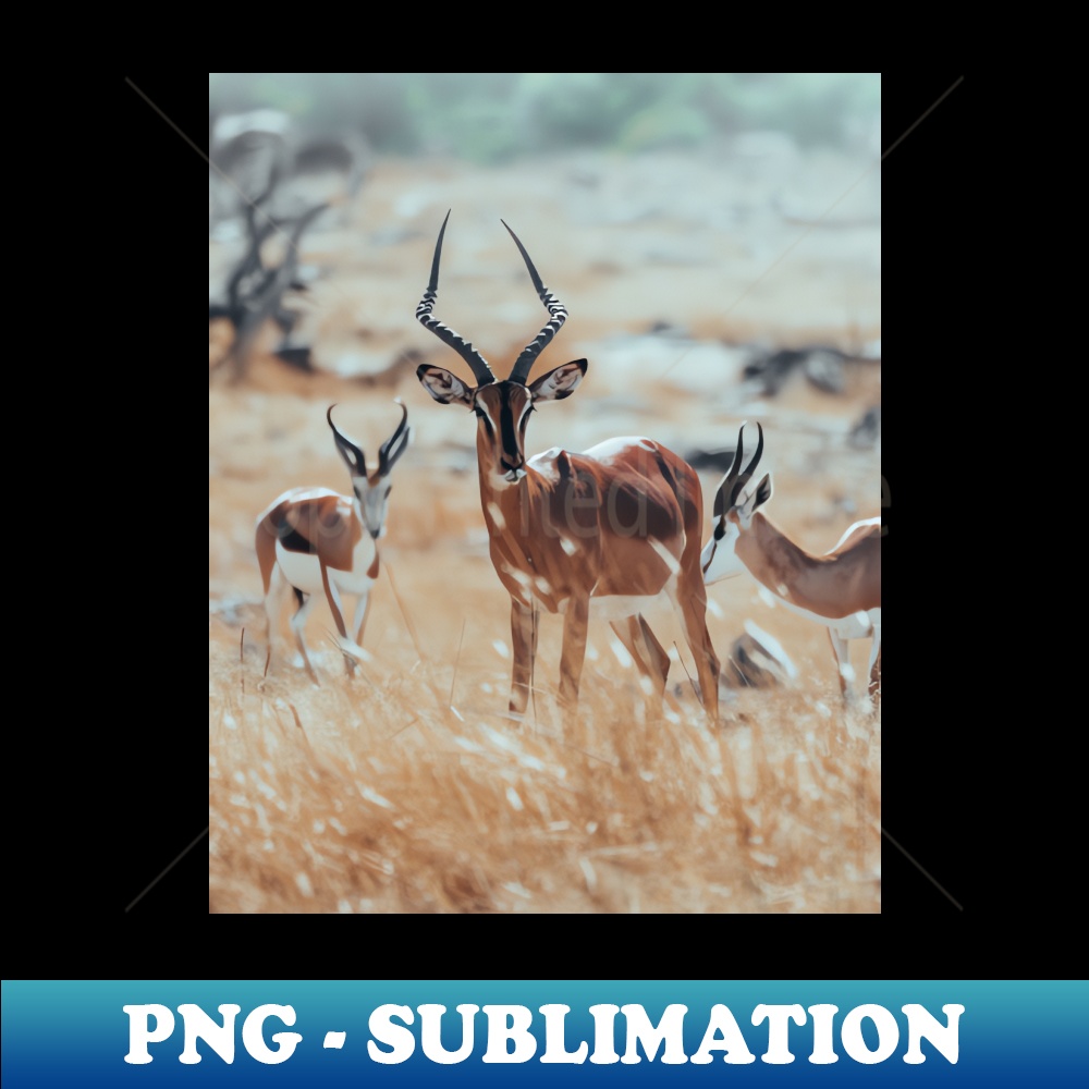 African Impalas - Creative Sublimation PNG Download - Fashio | Inspire ...
