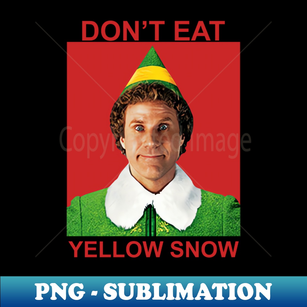 Buddy The Elf - PNG Transparent Sublimation Design - Unlock | Inspire ...
