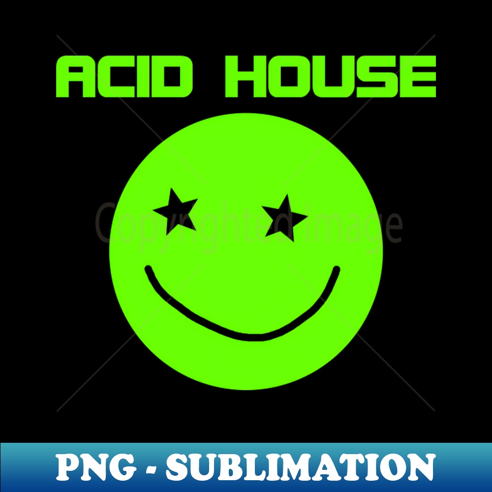 ACID HOUSE MUSIC - collector from the 90s green fluo edition | Inspire ...