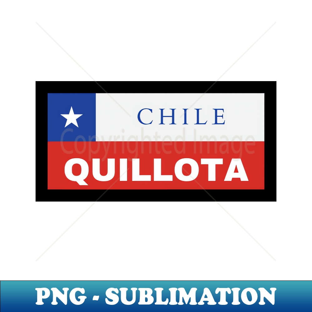 Quillota City in Chilean Flag - Creative Sublimation PNG Dow | Inspire ...