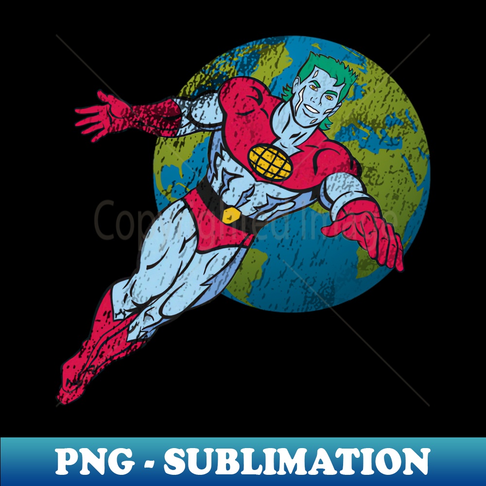 Cartoon Captain - Aesthetic Sublimation Digital File - Bring | Inspire ...