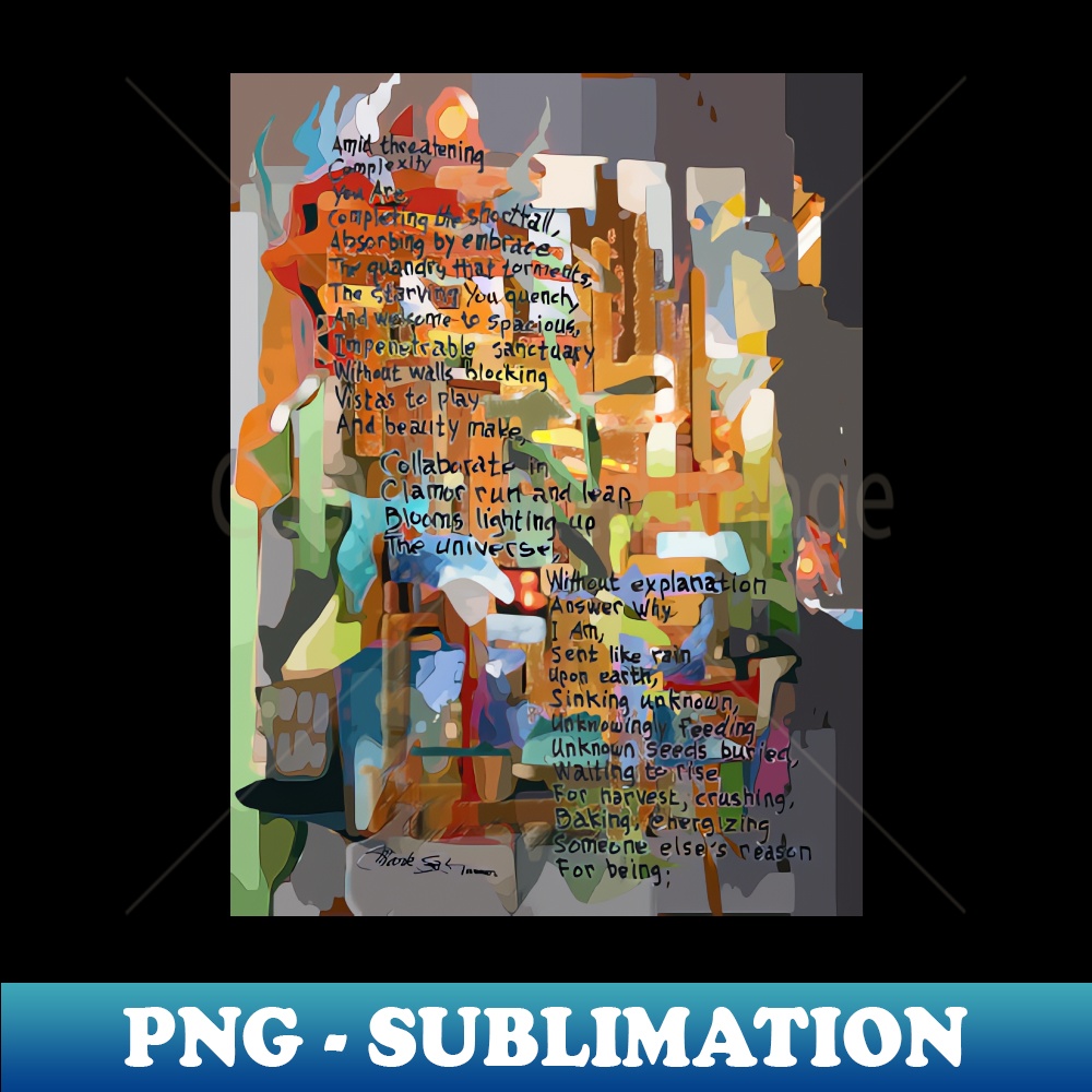Collage Construct No 2 with Poem - Aesthetic Sublimation Dig | Inspire ...