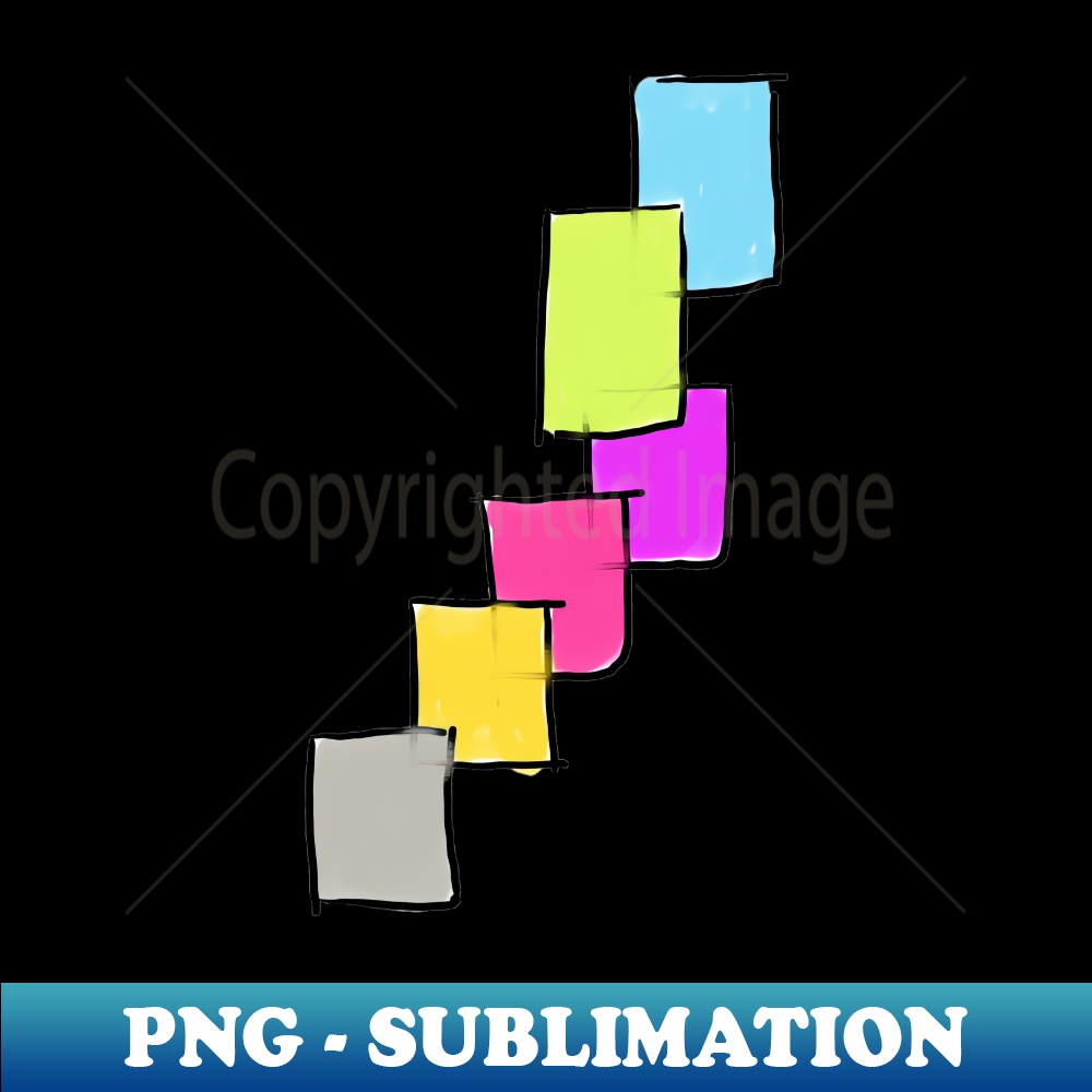Boxes of colors - Aesthetic Sublimation Digital File - Perfe | Inspire ...