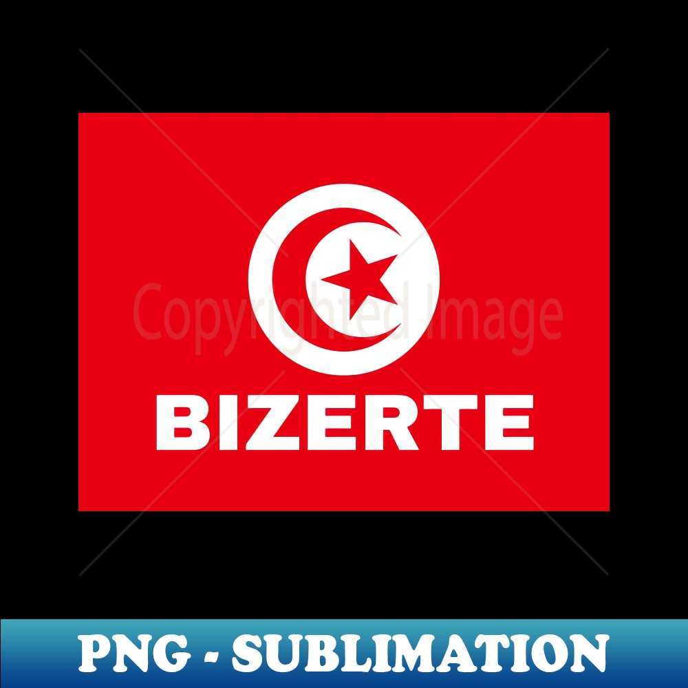 Bizerte City in Tunisian Flag - PNG Transparent Digital Down | Inspire ...