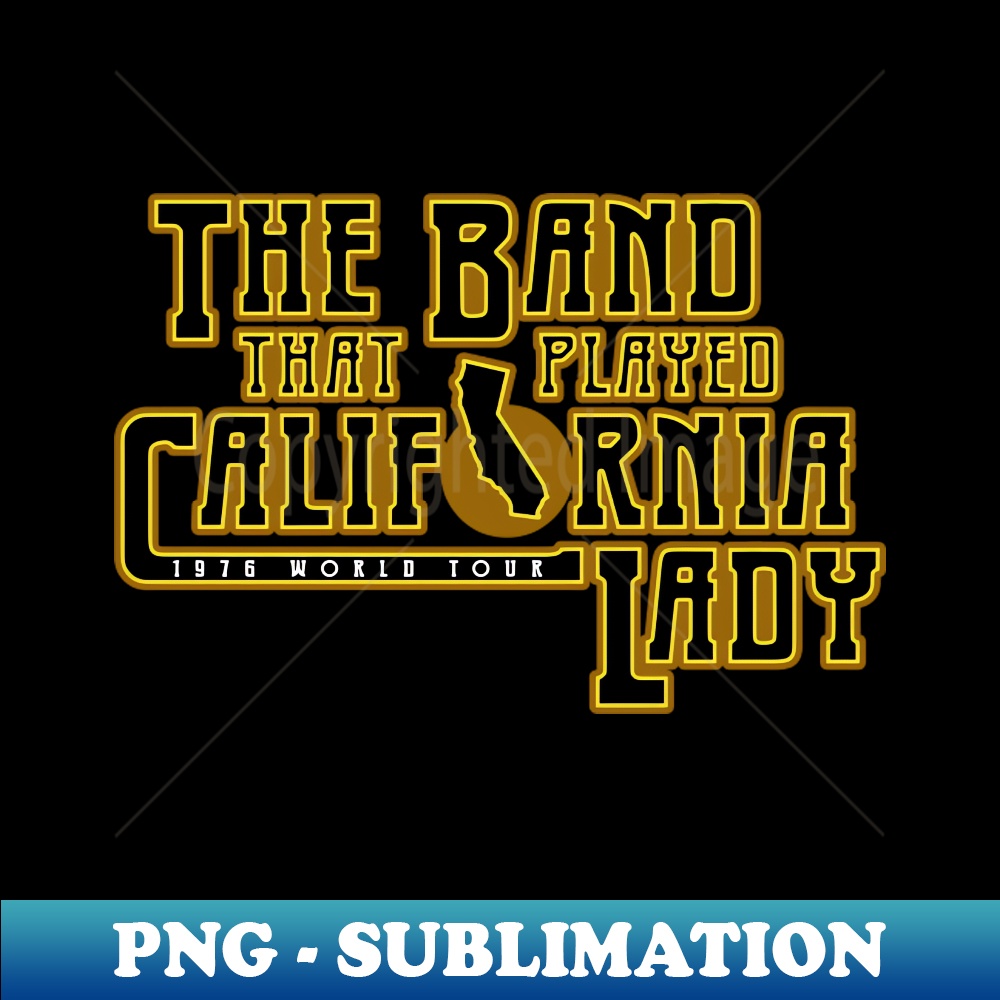 California Lady Tour - Vintage Sublimation PNG Download - Re - Inspire ...