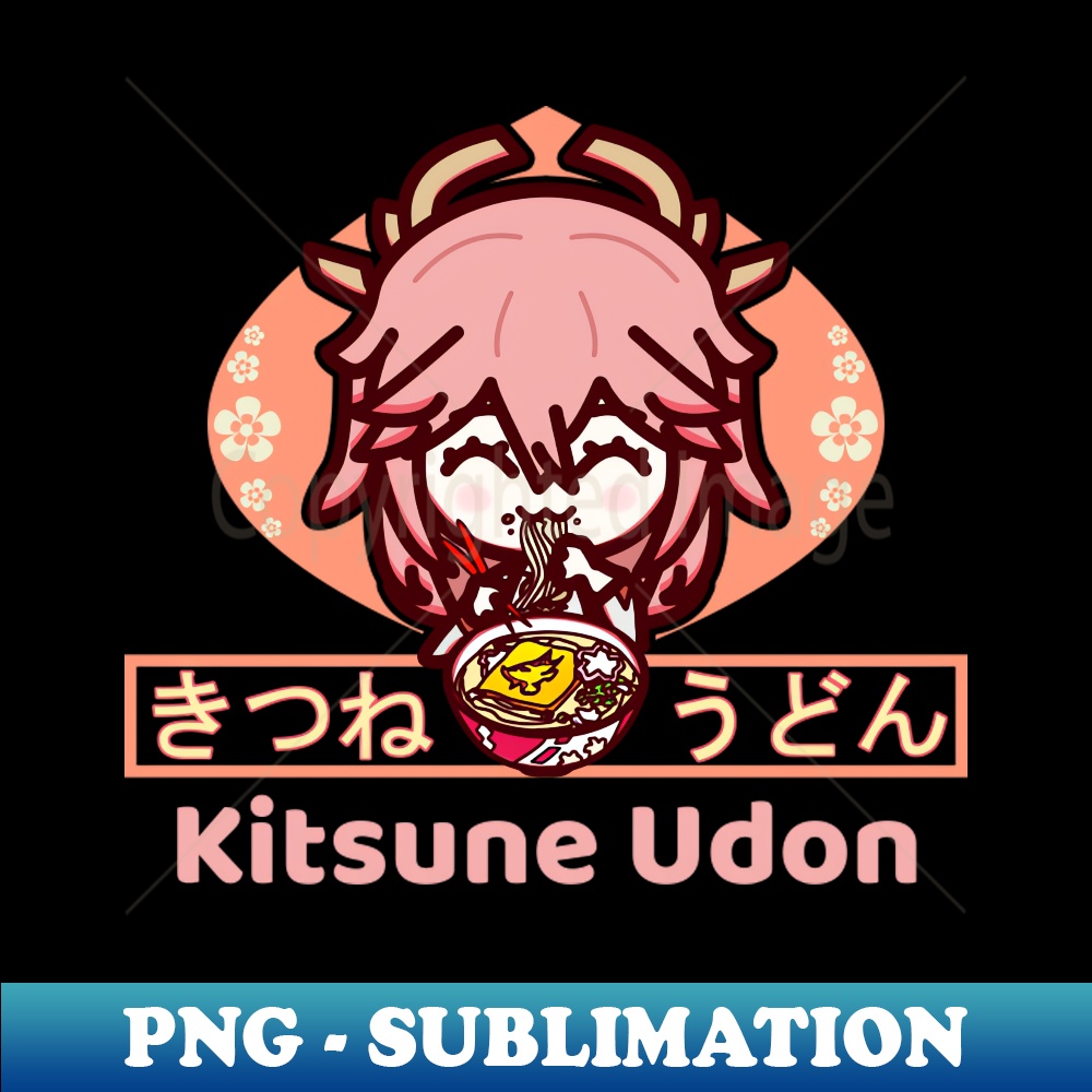 yae miko kitsune udon fan-art by smoomaru - Aesthetic Subli - Inspire ...