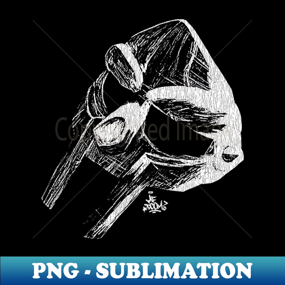 MF Doom Mask White - PNG Transparent Sublimation File - Revo | Inspire ...