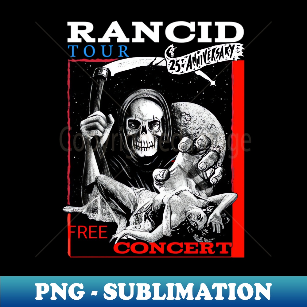 Rancid - PNG Transparent Digital Download File for Sublimati | Inspire ...