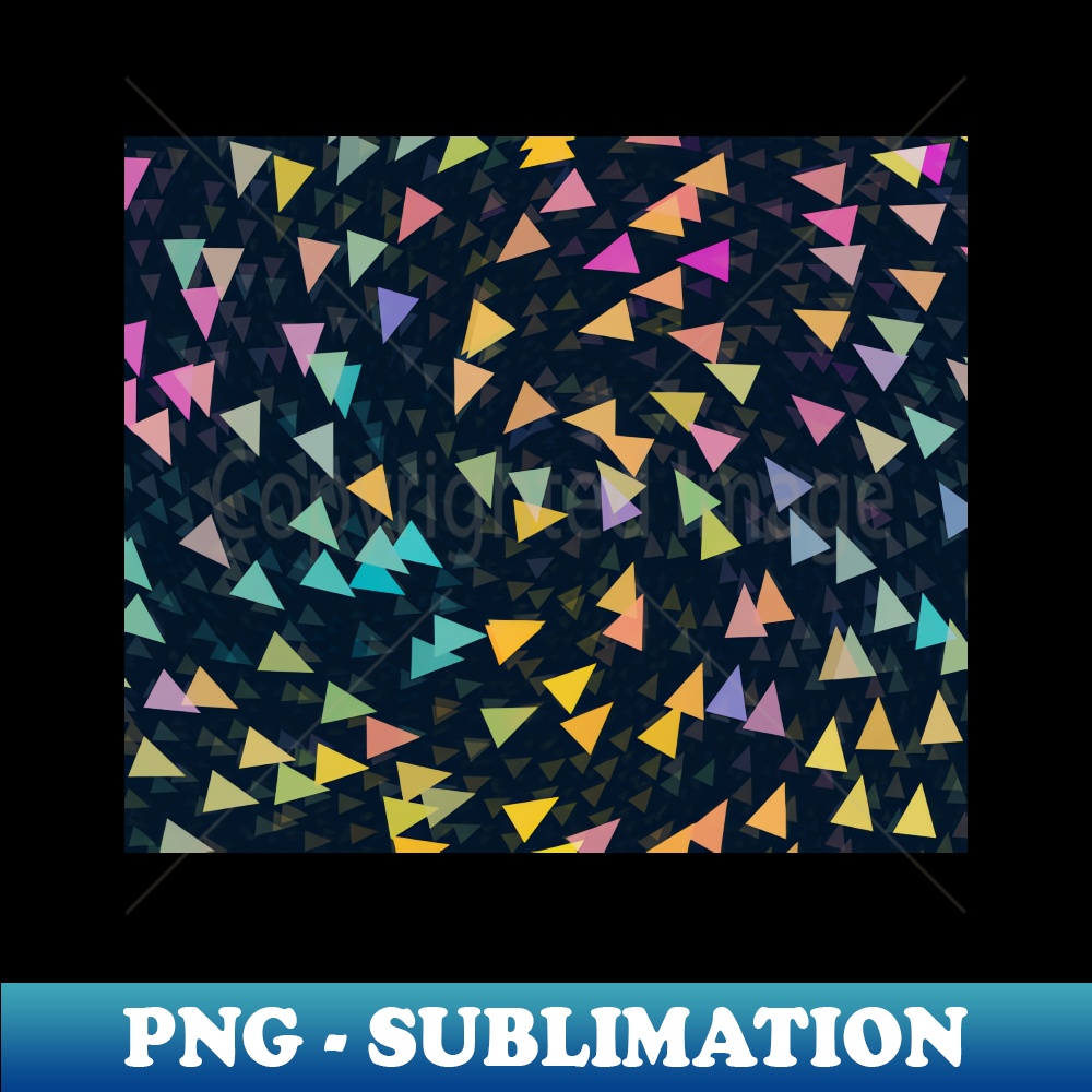 Spinning Triangles - Signature Sublimation PNG File - Defyin | Inspire ...