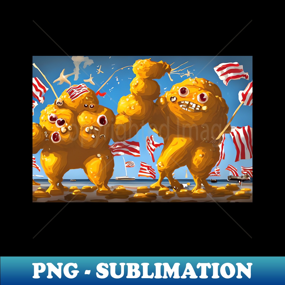 American Cheesy Meatball Monsters Storming the Beaches of No | Inspire ...