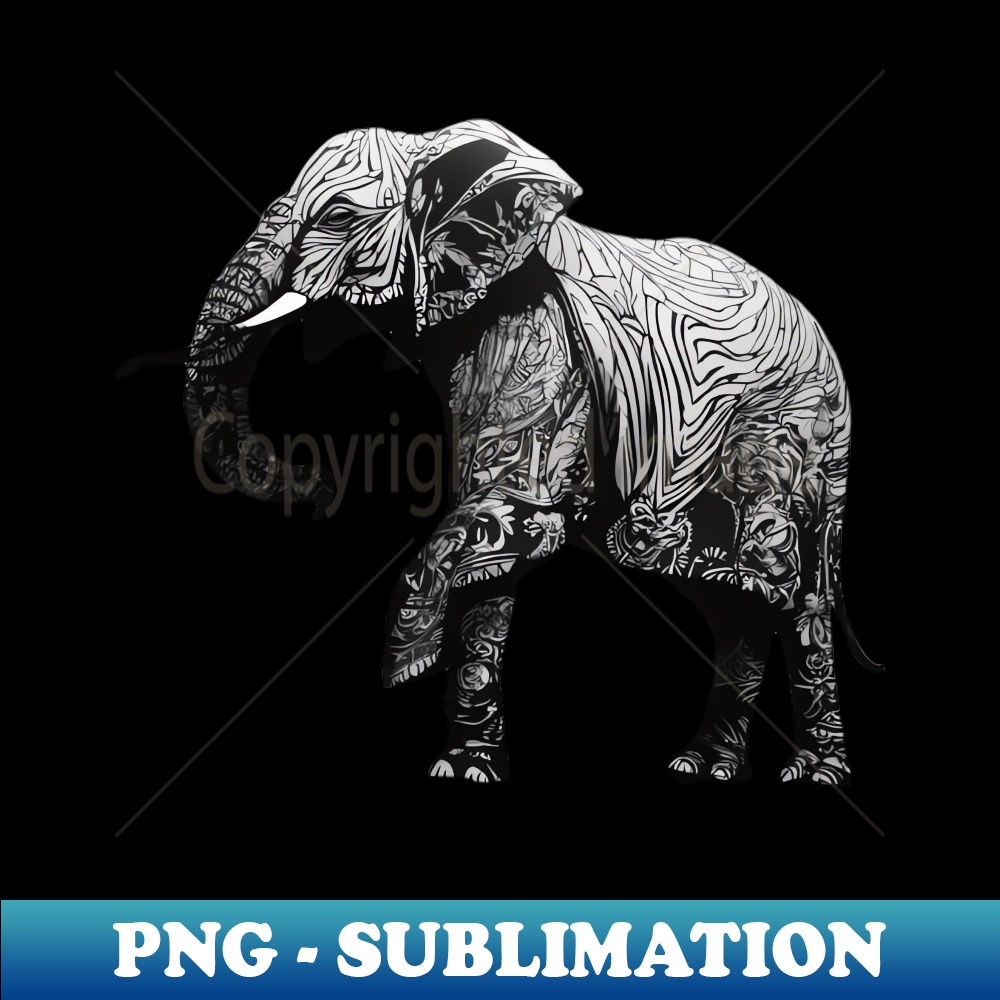 Elephant Shadow Silhouette Anime Style Collection No 133 - E | Inspire ...