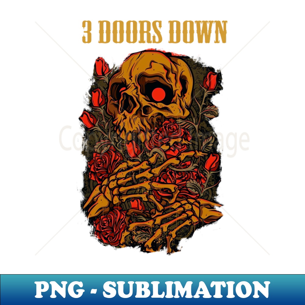3 DOORS DOWN BAND - Signature Sublimation PNG File - Unlock | Inspire ...
