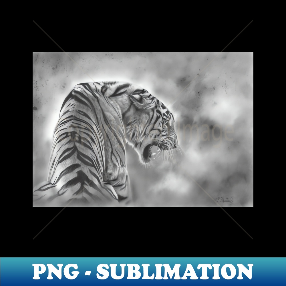 Defiant - tiger pencil drawing - Artistic Sublimation Digita | Inspire ...