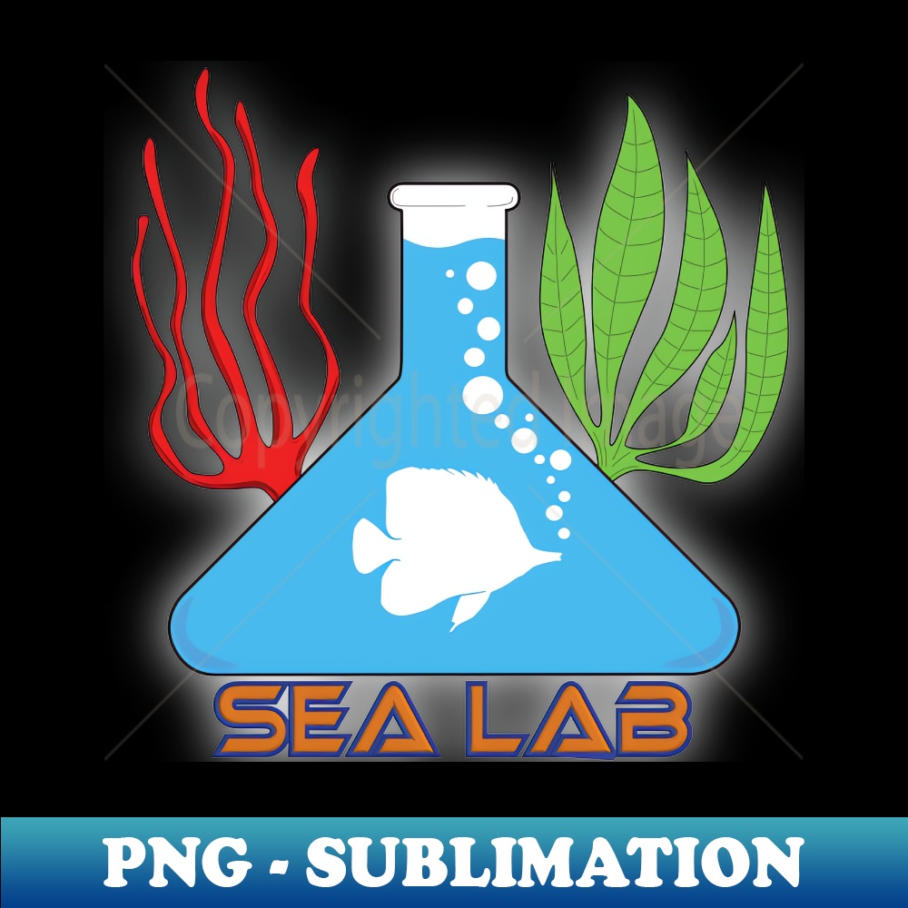 Sea Lab Beaker - Vintage Sublimation PNG Download - Bold & E | Inspire ...