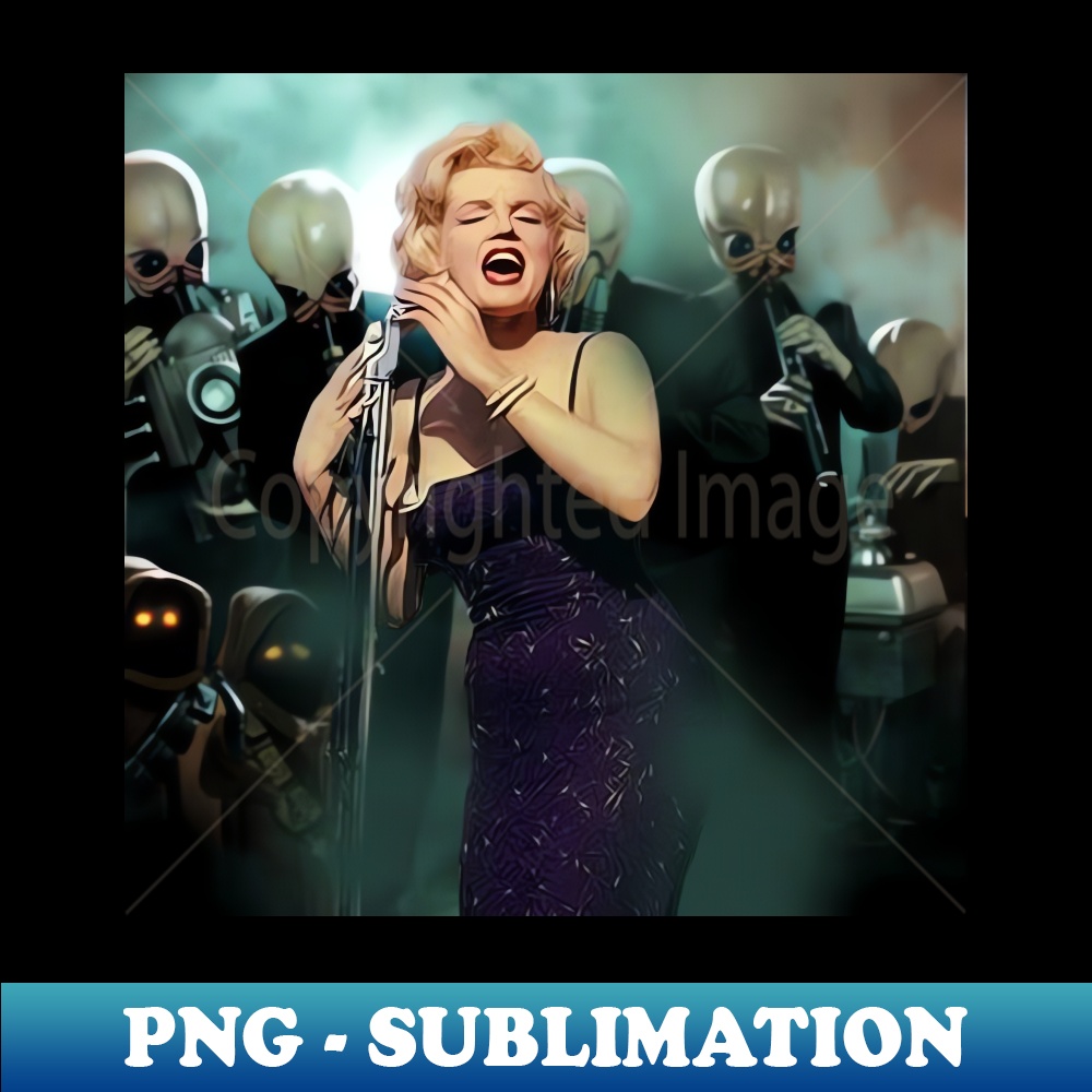 Marilyn Monroe and the UFOs - Special Edition Sublimation PN | Inspire ...