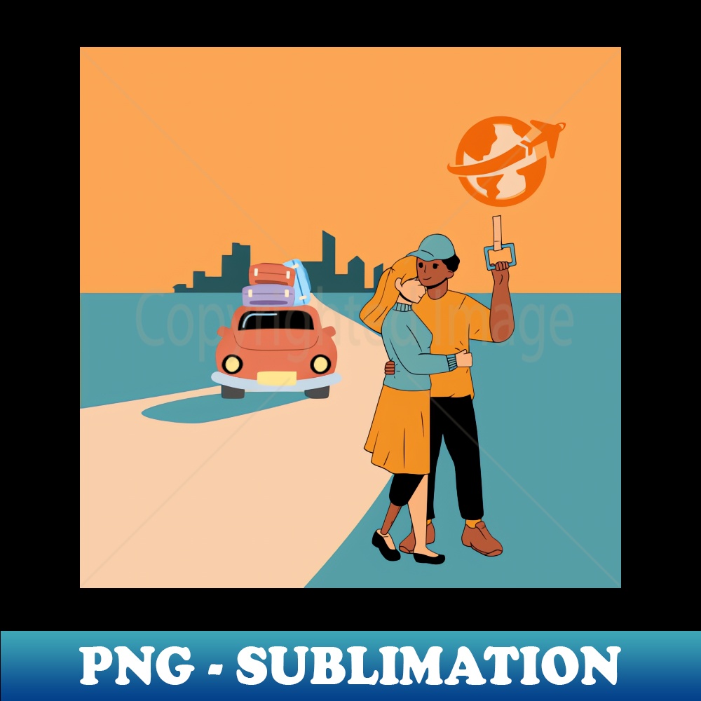 tRAVEL - Exclusive Sublimation Digital File - Boost Your Suc | Inspire Uplift