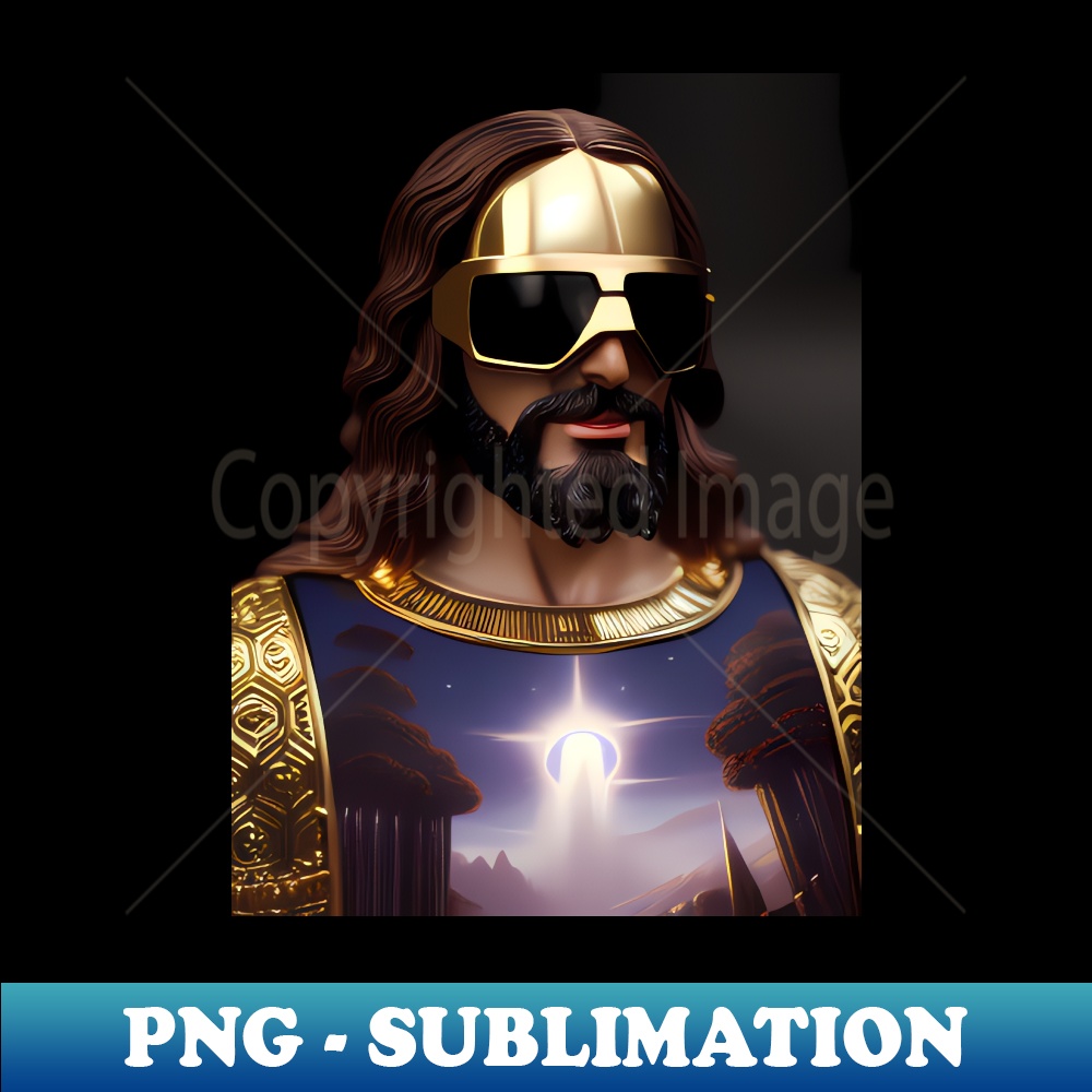 Mecha Jesus - PNG Transparent Sublimation File - Perfect for | Inspire ...
