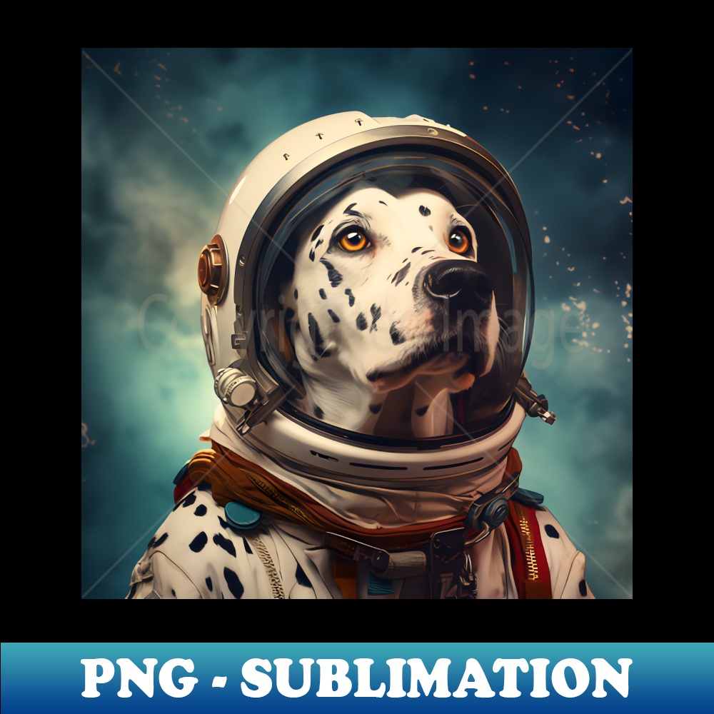 Astro Dog - Dalmatian - Premium Sublimation Digital Download | Inspire ...