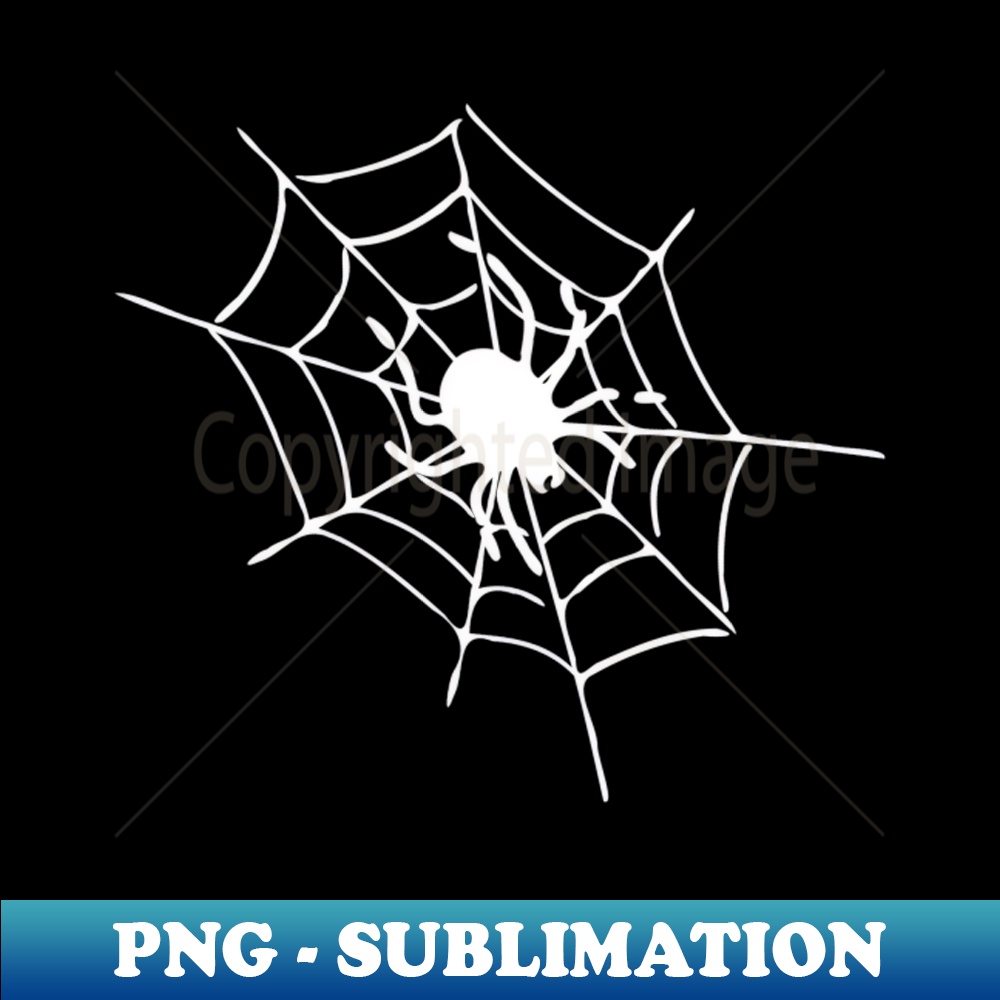 Spider On The Web - Modern Sublimation PNG File - Defying th | Inspire ...