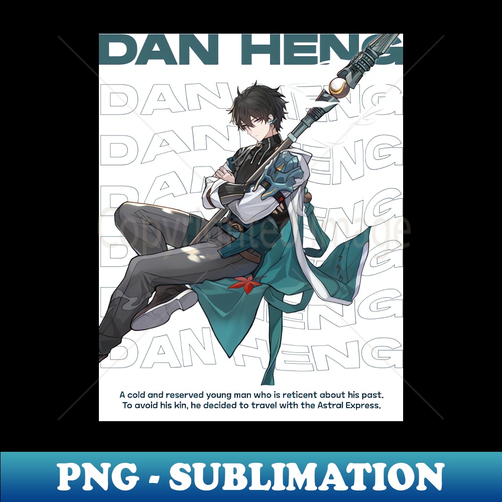 Dan Heng Honkai Star Rail - Artistic Sublimation Digital Fil | Inspire ...