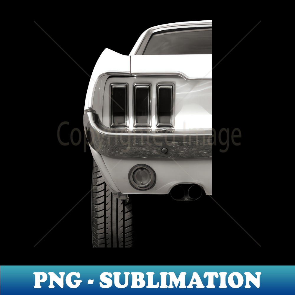 Classic Car Mustang - Signature Sublimation PNG File - Defyi | Inspire ...
