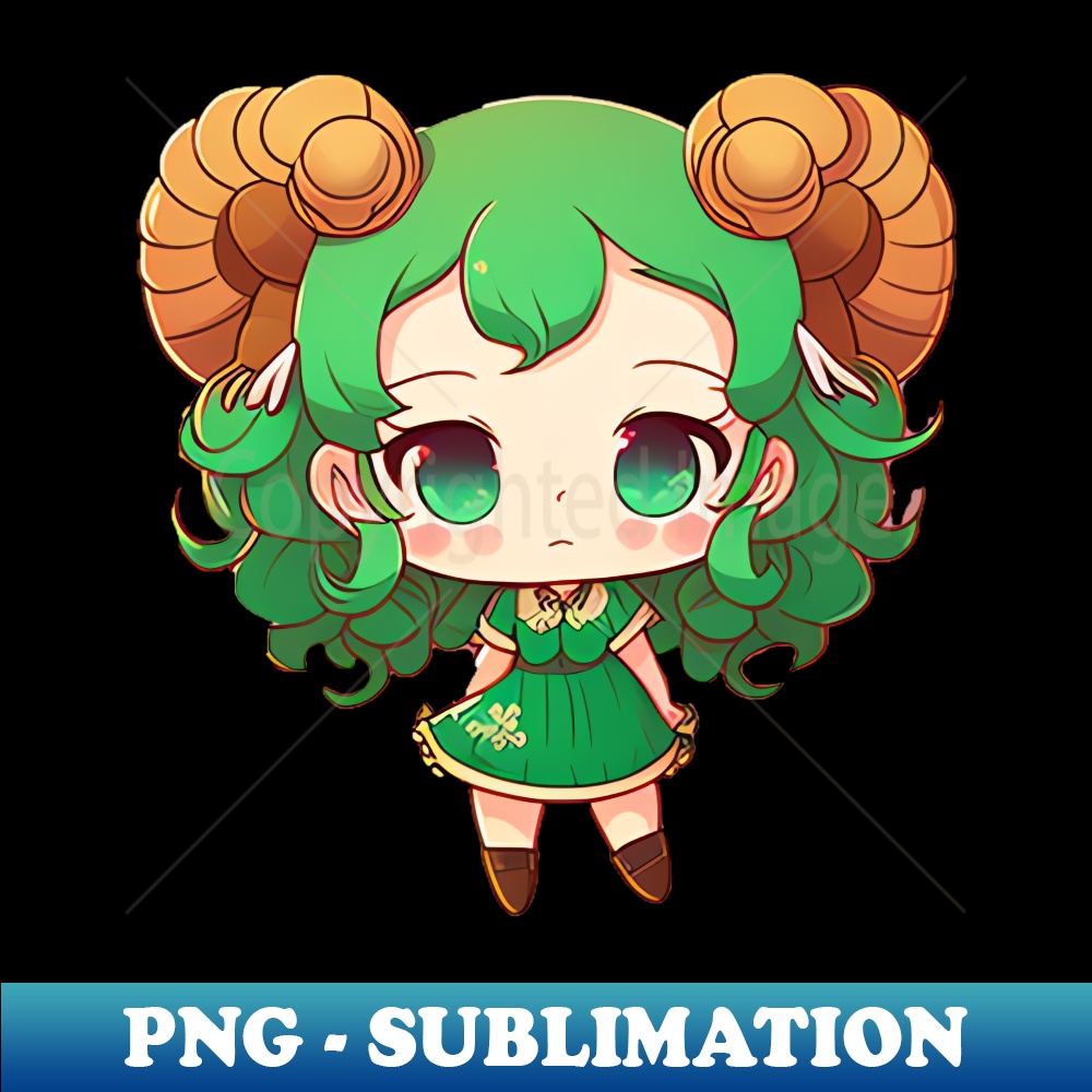 Adorable Aries Chibi Character Zodiac Collection - PNG Trans - Inspire ...