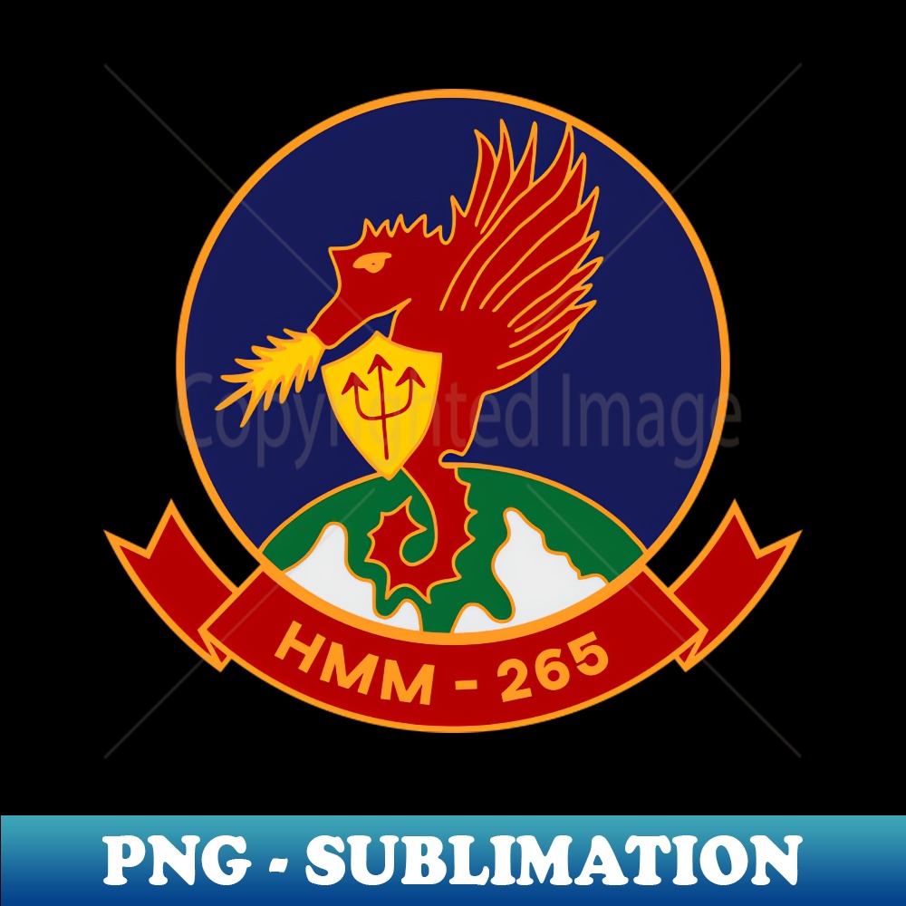 HMM 265 Sea Knight - Special Edition Sublimation PNG File - - Inspire ...