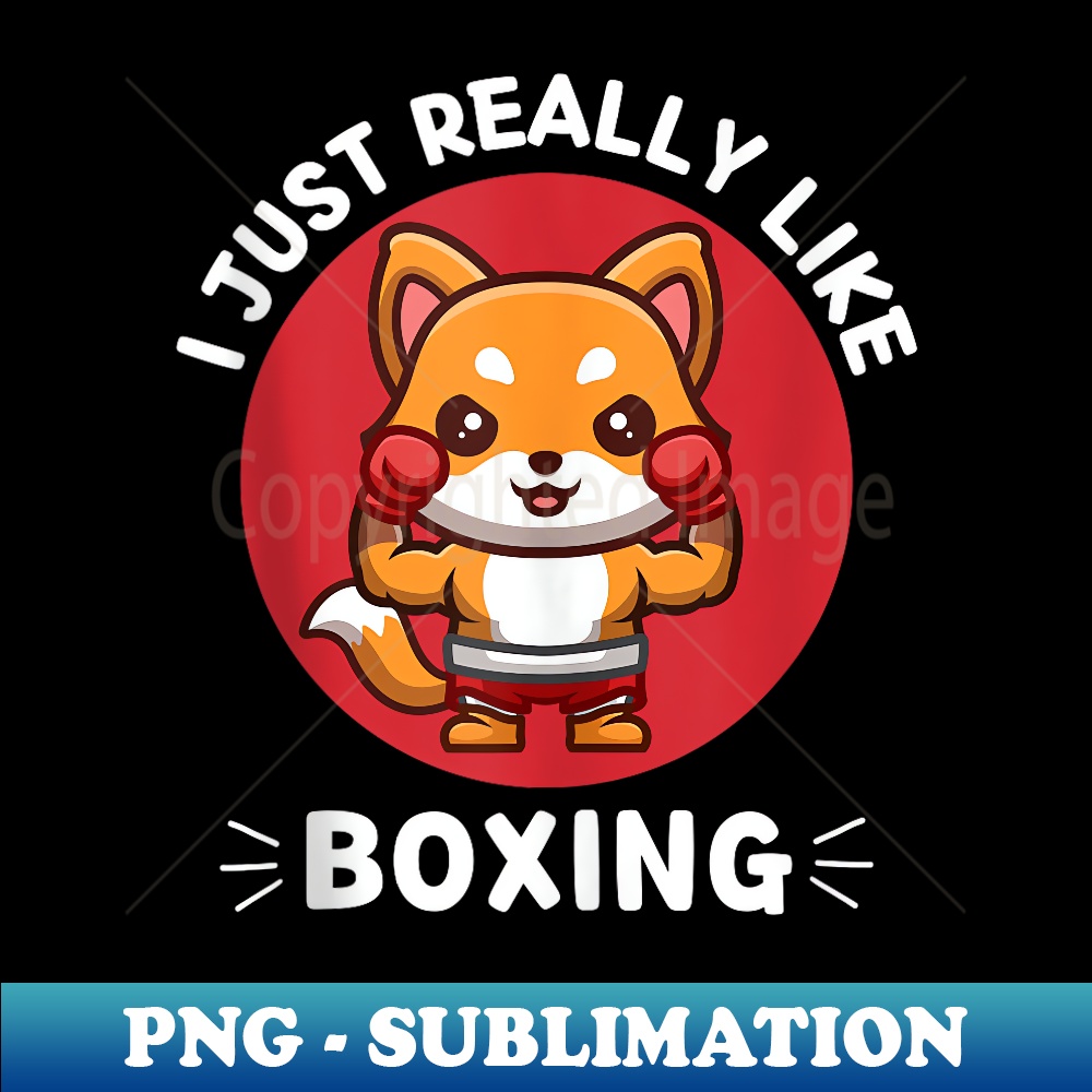 Kawaii Fox I Just Really Like Boxing Kawaii Aesthetic - High | Inspire ...