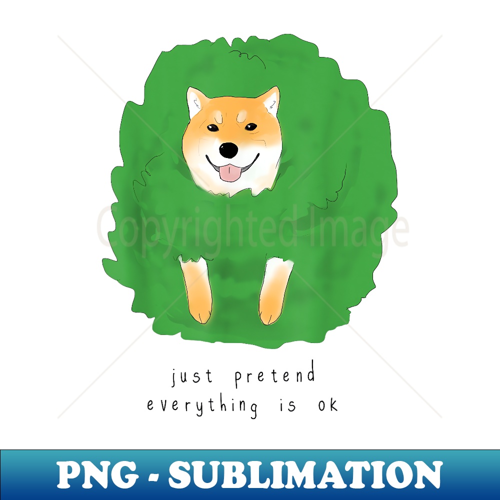 Shiba Inu Stuck in a hedge - Funny meme Shibe - Elegant Subl | Inspire ...