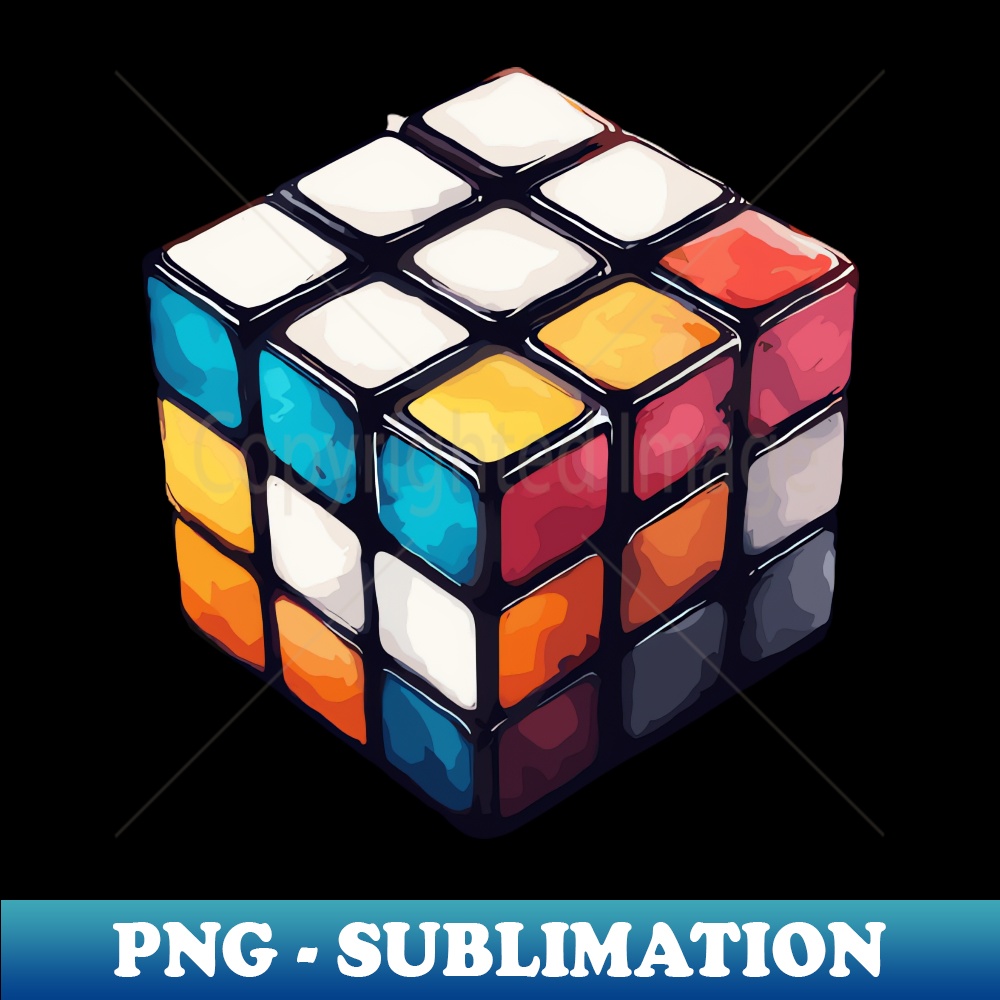 Rubiks Cube - Modern Sublimation PNG File - Defying the Norm | Inspire ...