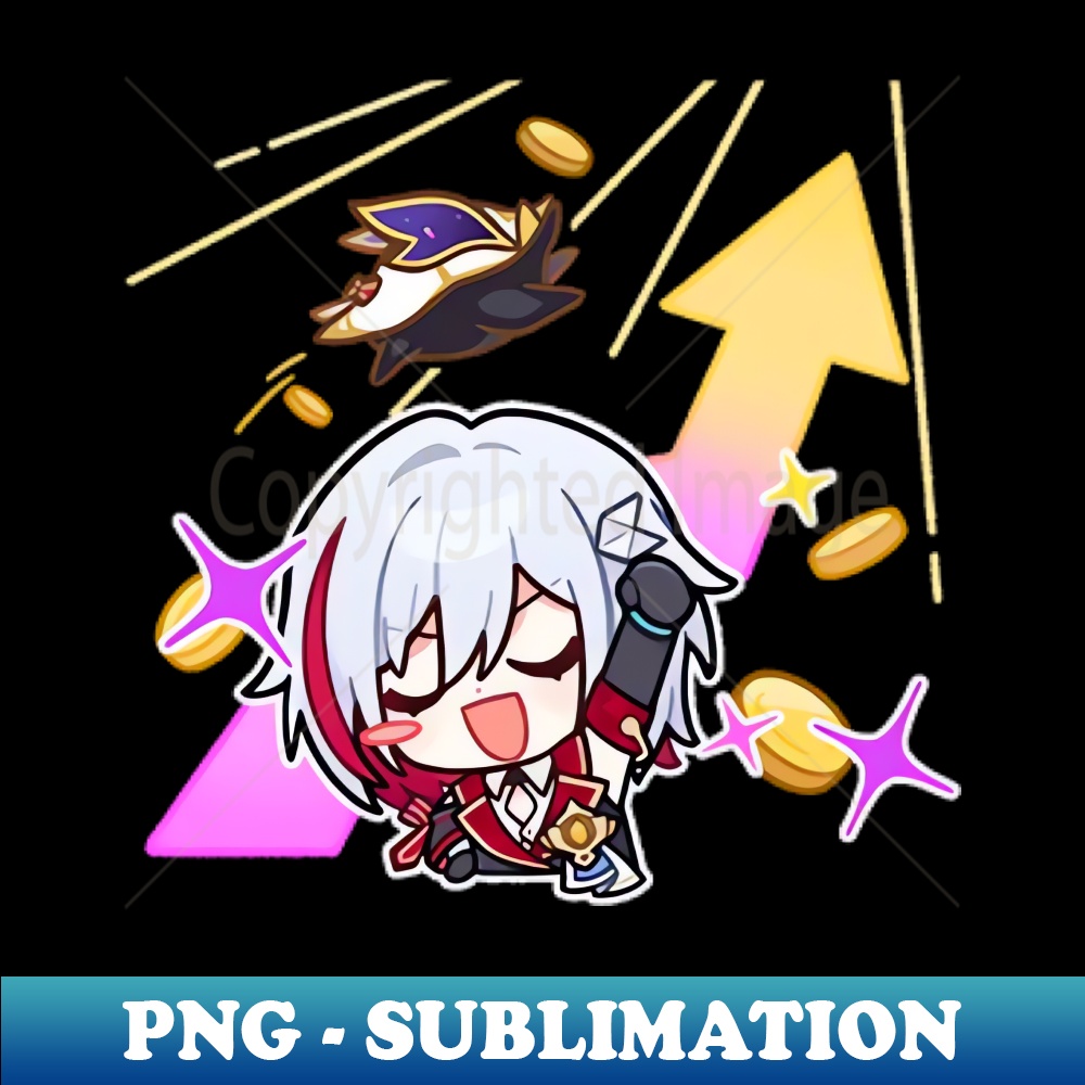 Honkai Star Rail Chibi Topaz - Unique Sublimation PNG Downlo | Inspire ...